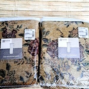jcpenney | Accents | 2 Luxury Jc Penney Home Collection Mel Rose Panel ...